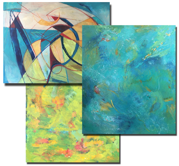 Abstract Art Originals - Susan von Gries Abstract Expressionist